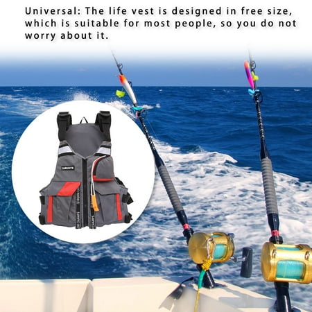 Life Jackets Inflatable Adjustable with Whistle Large Buoyancy Pocket ...