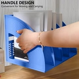 Marte Vanci Magazine File Holder Vertical PP Folder Book Desktop ...