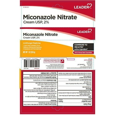 Actavis Miconazole Nitrate 2% Antifungal Cream, 1.5 Oz. - Walmart.com