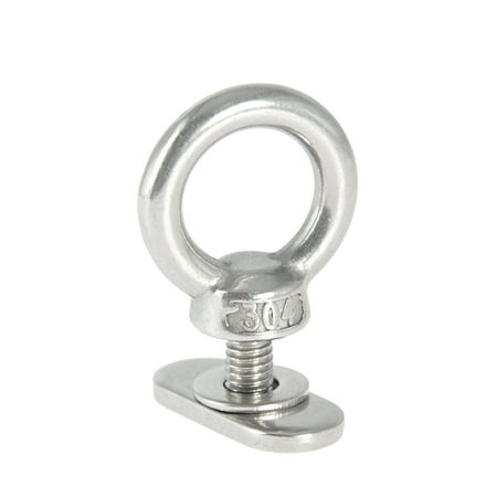 Xingzhi 2 Pieces Kayak Canoe Track Mount Tie Down Eyelets Lifting Eye ...