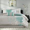 Home Essence Jane 7 Piece Cotton Sateen Print Comforter Set - Walmart.com