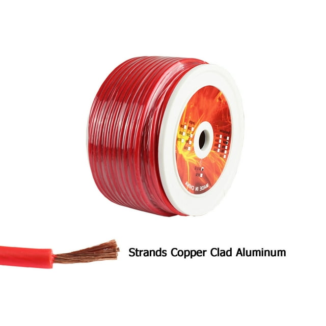 Stranded Speaker Wire For Car Home Audio Power Amplifier Cable 4 8 10 ...