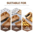 Kraft Paper Snack Box Serving Basket Tray 30 Pcs Biscuit Packing French ...