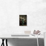 ARTCANVAS Mrs Ernest Guinness Wearing An Emerald Dress And Feather 1912 ...