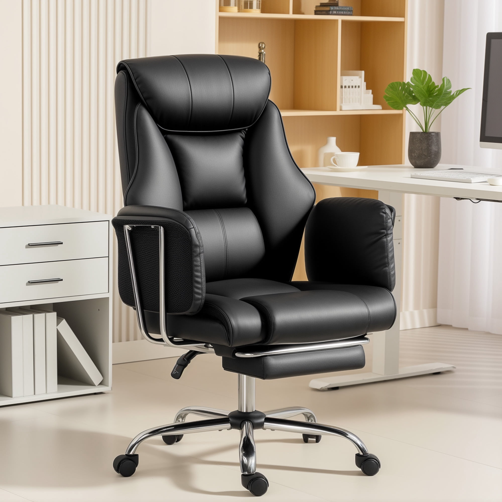 Click here for Homcom Executive Office Chair  Overstuffed Reclini... prices