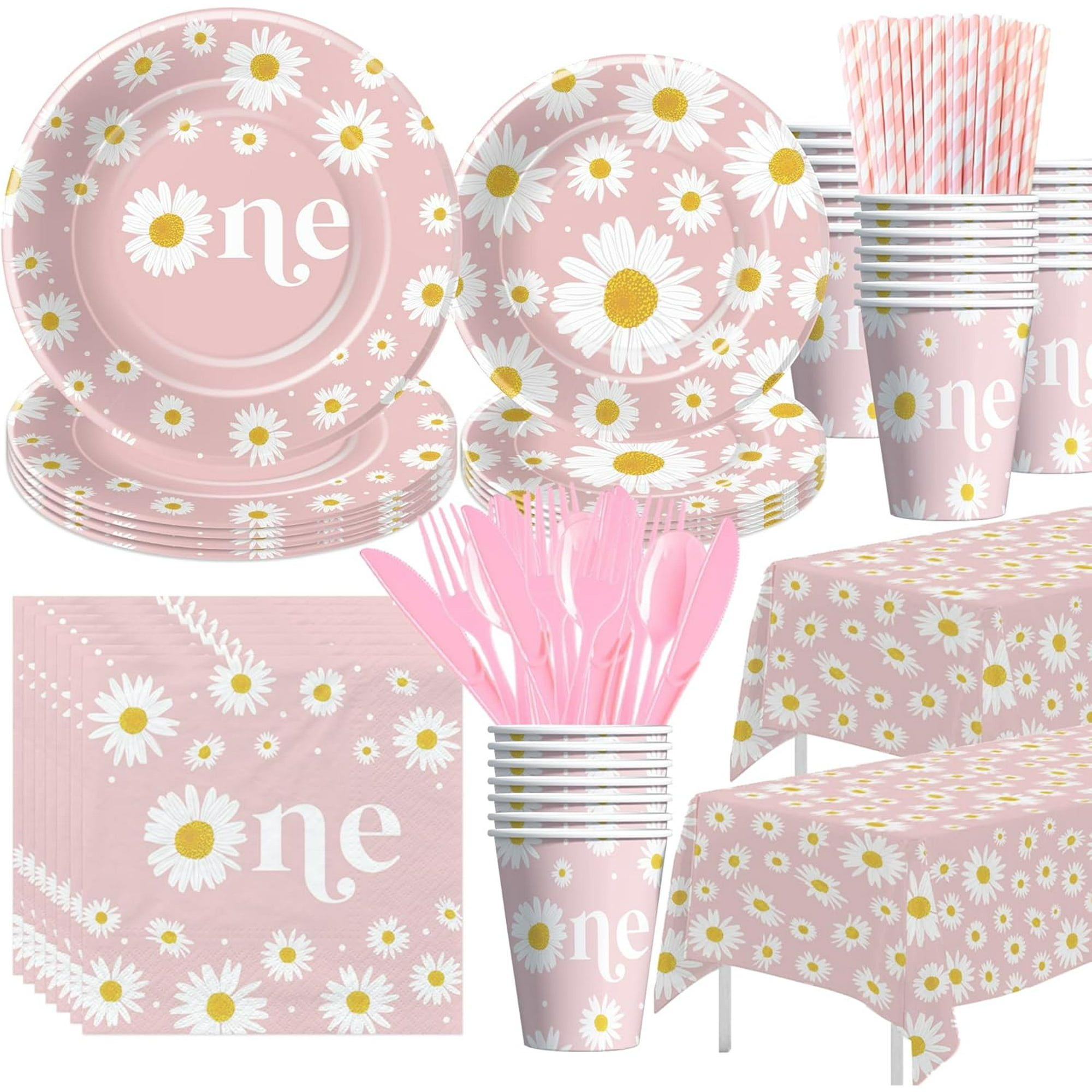 Click here for Salafire Daisy 1st Birthday Decorations Party Tabl... prices