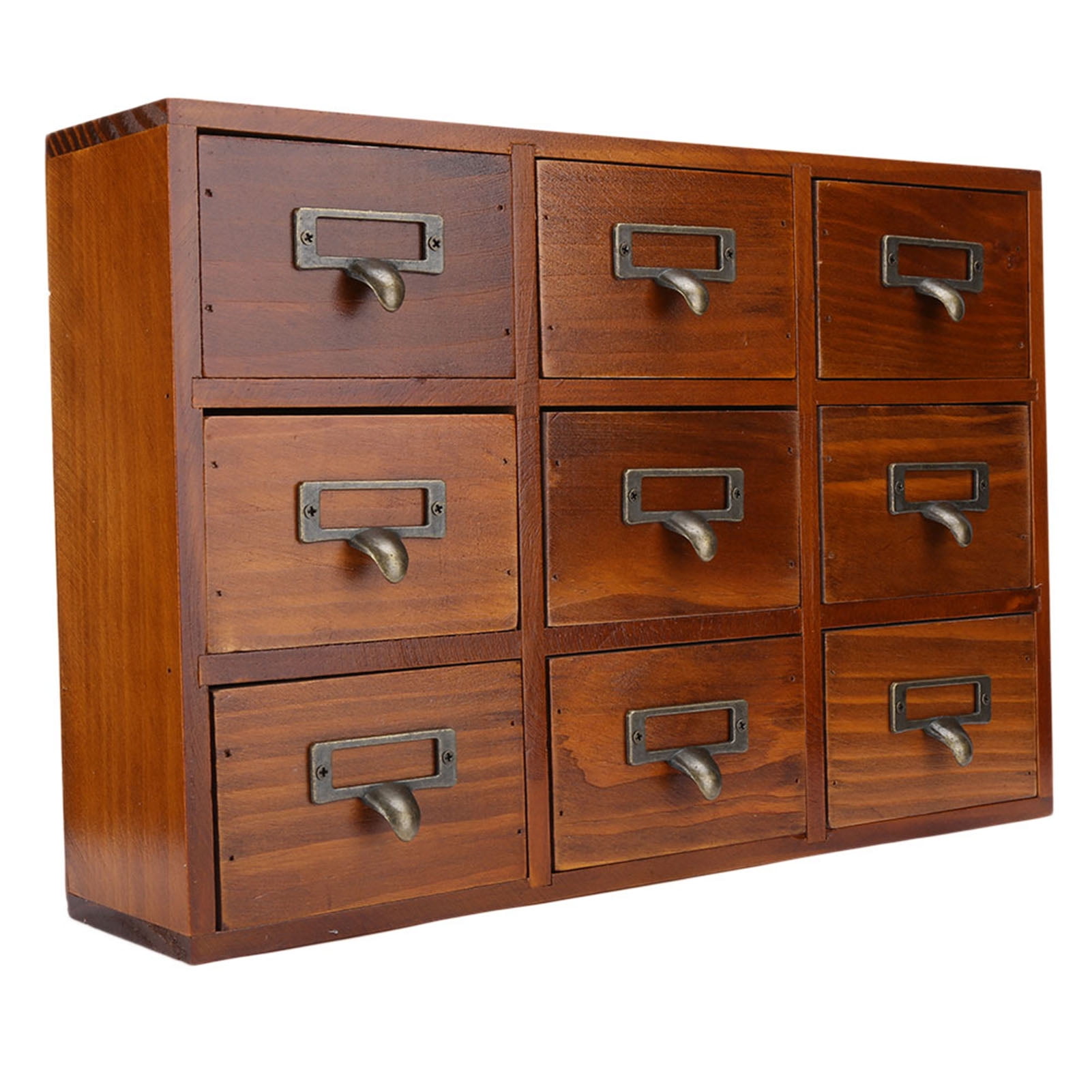 Click here for Loewten Vintage Wooden Desk Organizer With 9 Drawe... prices