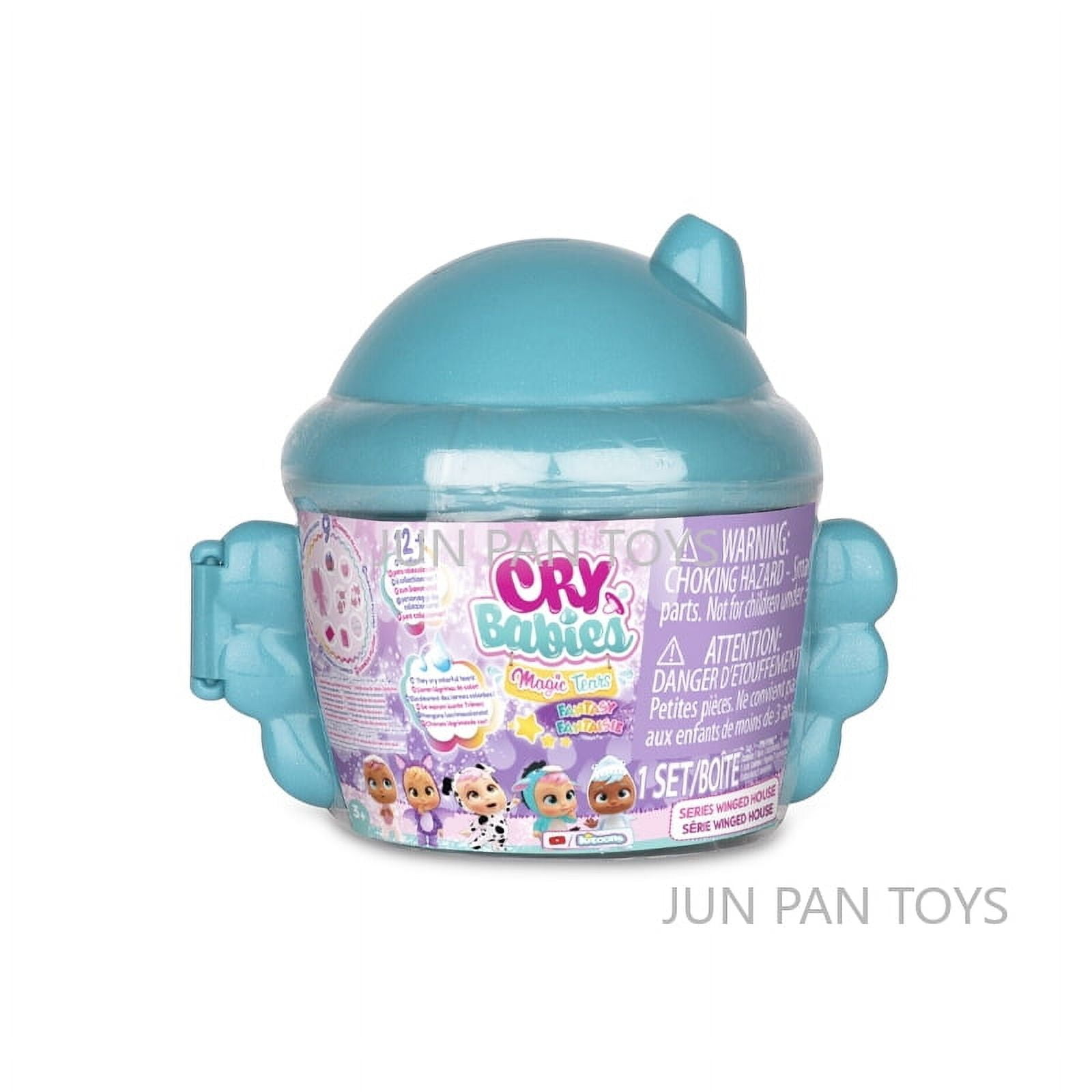 2025 Cry Babies Magic Tears Mini Surprise Doll Story House, Casa Dorada ...