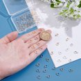80Pcs 4 Colors 304 Stainless Steel Tube Bails Loop Bails Ring Mixed ...
