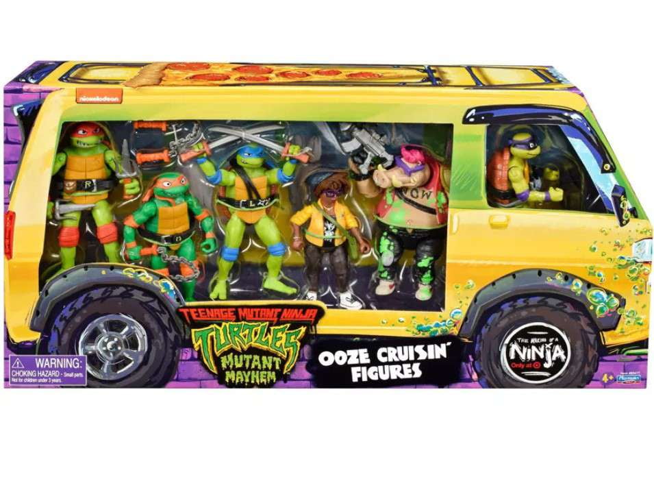 Teenage Mutant Ninja Turtles The Making of a Ninja Ooze Cruisin' Action ...
