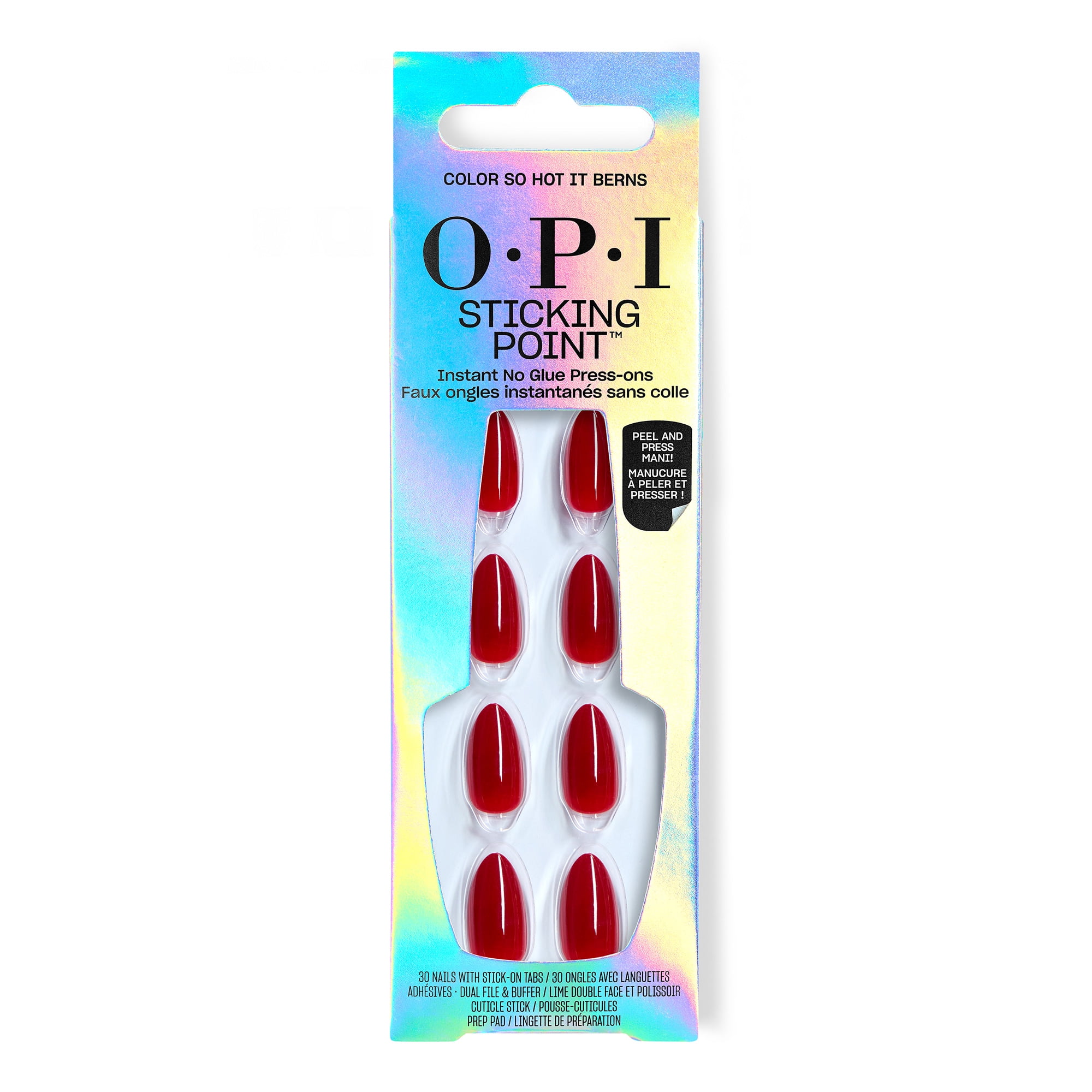 Click here for Opi Sticking Point Instant No Glue Press-On False... prices