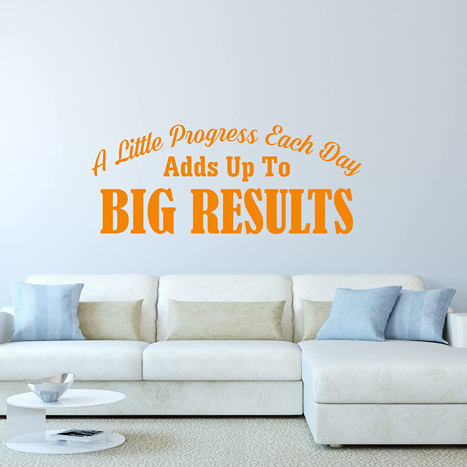 VWAQ A Little Progress Each Day Adds Up to Big Results Motivational ...