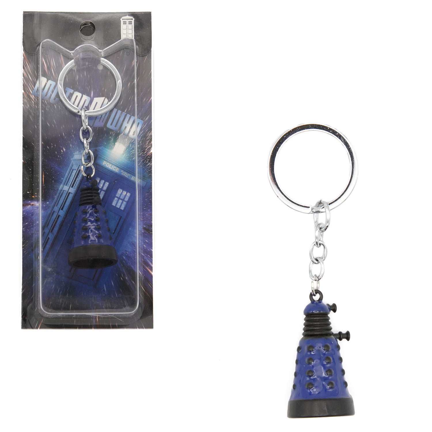Blue Dalek - Doctor Who 1.5" Keychain Figure - Walmart.com