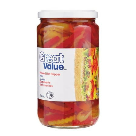 Great Value Hot Pepper Rings | Walmart Canada