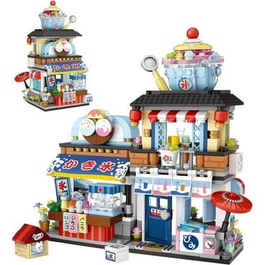 BricKunion Mini Module City Fast Food Shop Building Block Set - 188 ...