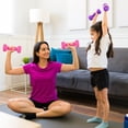 ARVAKOR Weights Dumbbells Set for Women, 2-8 Pound Dumbbells Set of 2 ...