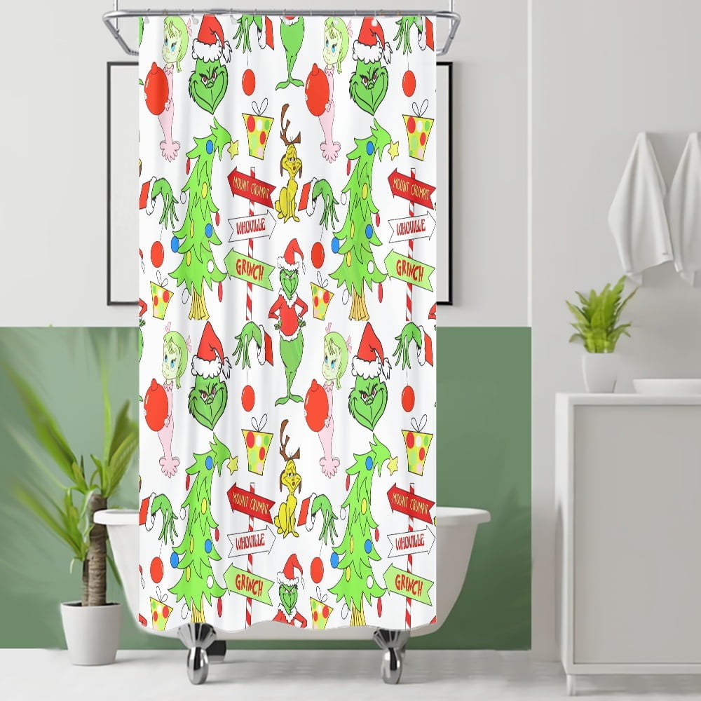 Grinch Decor Grinch Christmas Decorations Bathroom Grinch Christmas ...