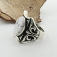 Silver Handmade Ring 925k Sterling Silver White Howlite GemStone Ring ...