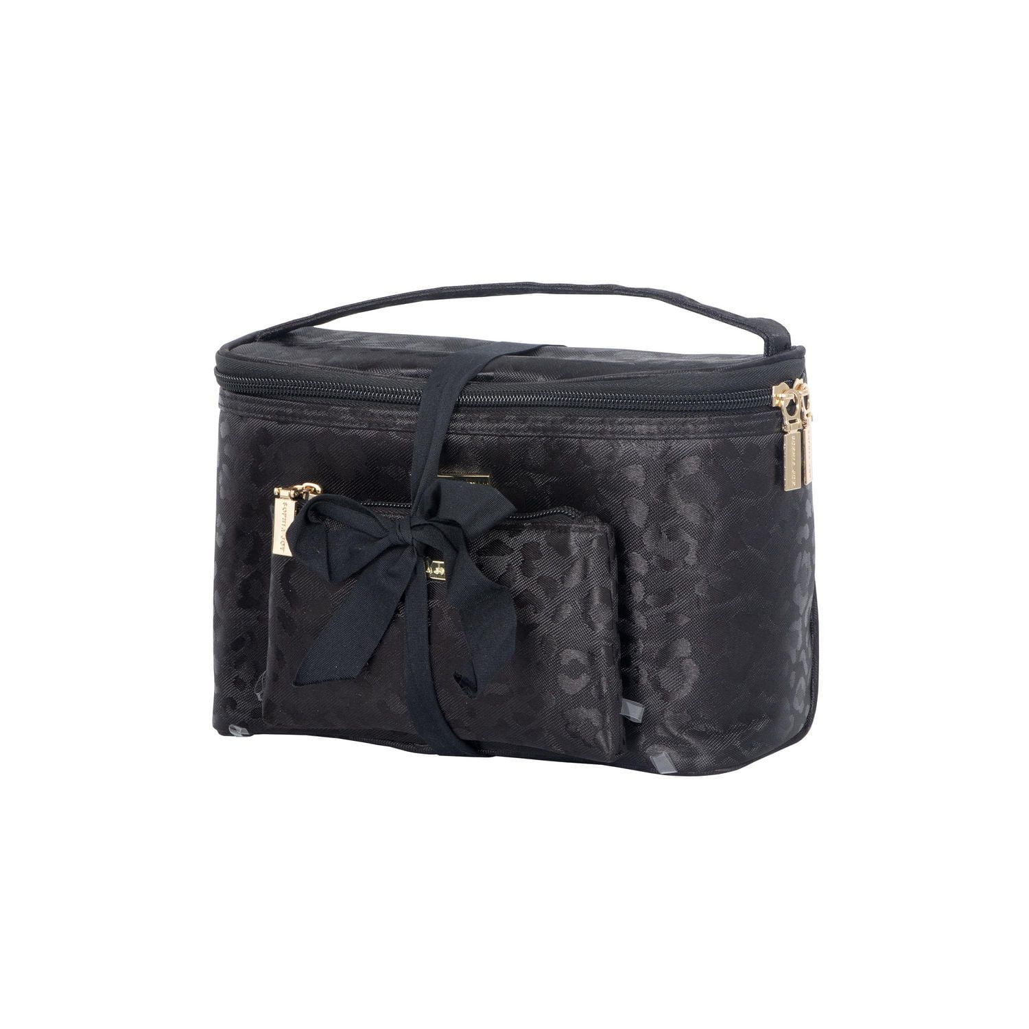 Click here for Conair Black Cheetah Jacquard 2 Pc Train Case prices