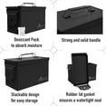 Homestead 50 Cal Ammo Can, 4 Pack, Waterproof Steel Storage Box ...