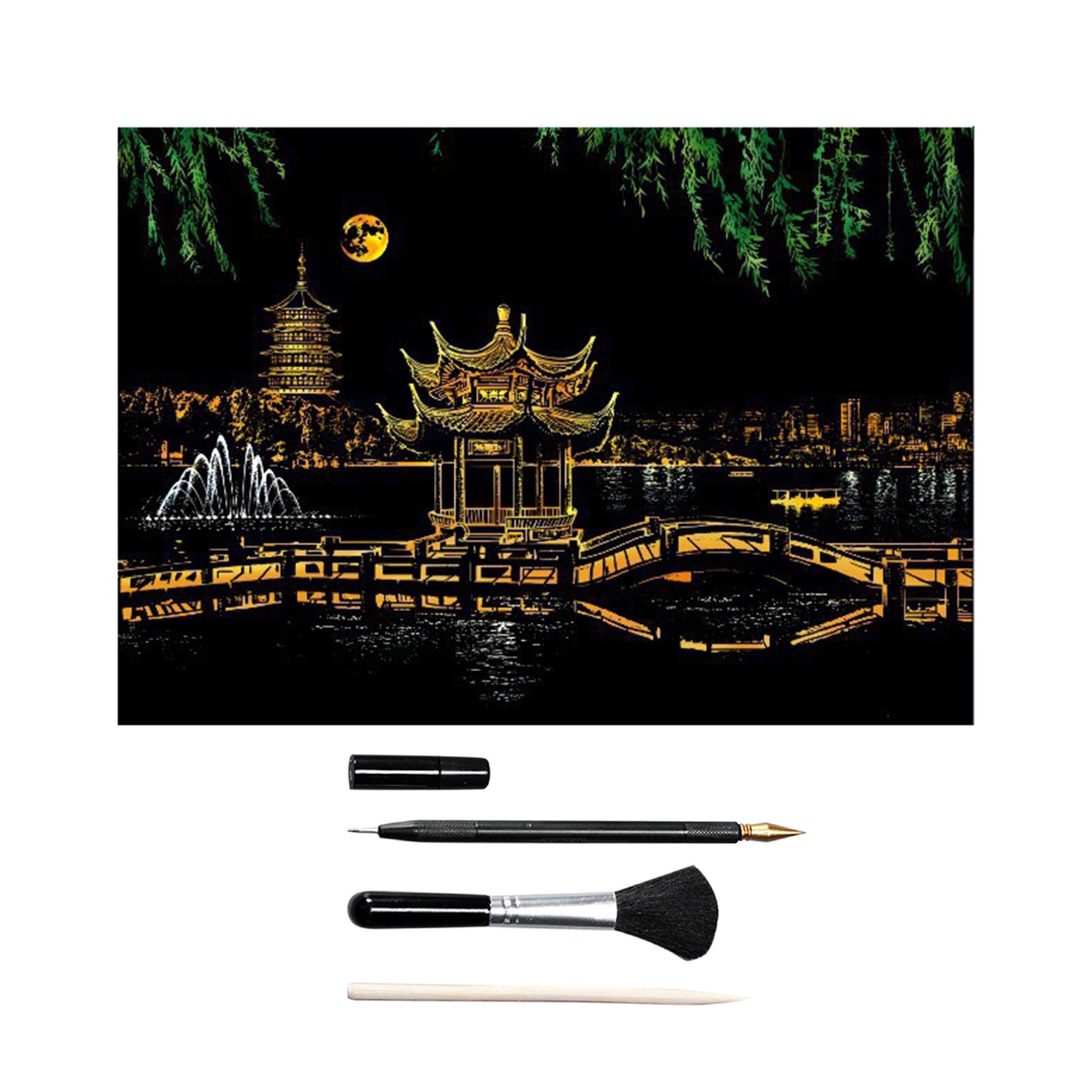 Easy Night Scene Paintings