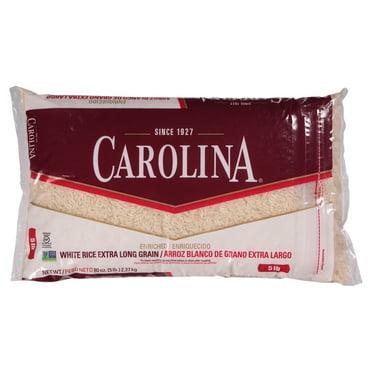 Carolina Gold Enriched Extra Long Grain Parboiled Rice, 20 lb - Walmart.com