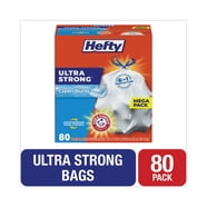Hefty Ultra Strong 13 Gallon Kitchen Trash Bags - Flex Stretch Cinch ...
