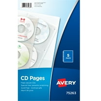 Innovera Cd/dvd Three-ring Refillable Binder, Holds 90 Discs, Midnight Blue/clear - Walmart.com
