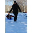 "Slippery Racer Heavy-Duty Plastic Downhill Xtreme 48"" Toboggan Snow ...