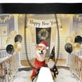 Happy New Year 2026 Akita Santa Gnome Holiday Party Snow All Over Print ...