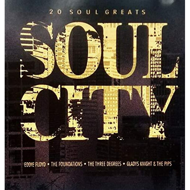 Soul City- 20 Soul Greats [Audio CD] Eddie floyd, Foundations, Three ...