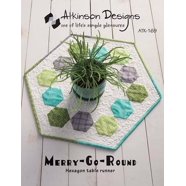 Monorail Table Runner Plus Quilts Pattern by Atkinson Designs - Walmart.com