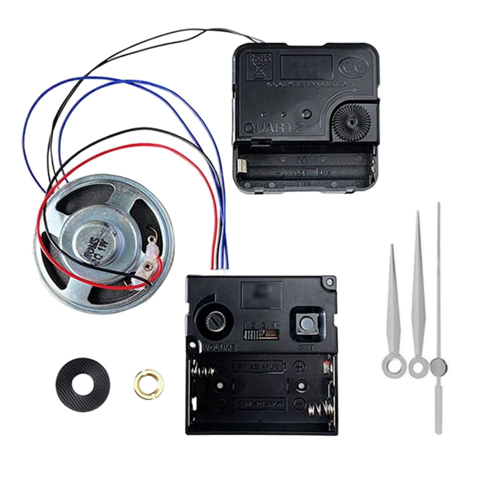 DIY Wall Clock Movement Mechanism with Hour Minute Second Hands, Wall ...