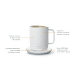 Ember 10 oz Electronic Cup - App Controlled Warming, Hot Beverage ...