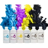 CISinks Premium DTF Ink Bottle Refill Set 1000ML- Direct to Film Heat ...