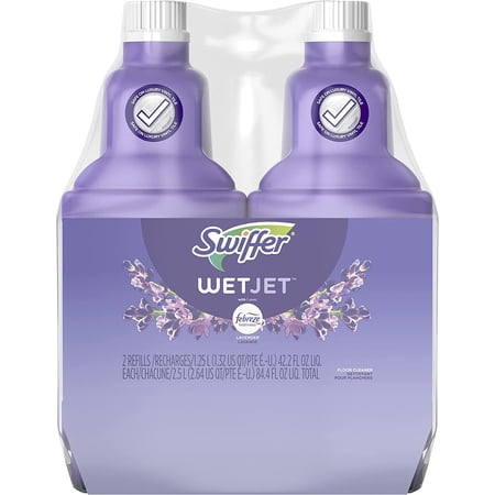 Swiffer WetJet Multi-Purpose Floor Cleaner Solution with Febreze Refill ...