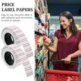 10 Rolls Tag Machine Label Paper Tag Marker Label Stickers Supermarket ...