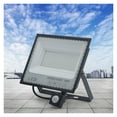 100W LED Floodlights Human Body Sensor Induction Flood Lights Spot ...