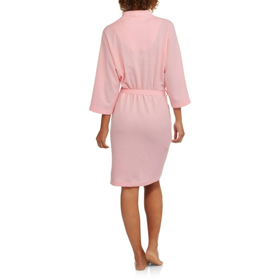 Granada - Women's and Women's Plus Light Weight Waffle Sleep Robe ...