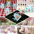 Efavormart 25 Pack | 4" Mini Teapot Favor Boxes Dusty Rose Tea Time ...