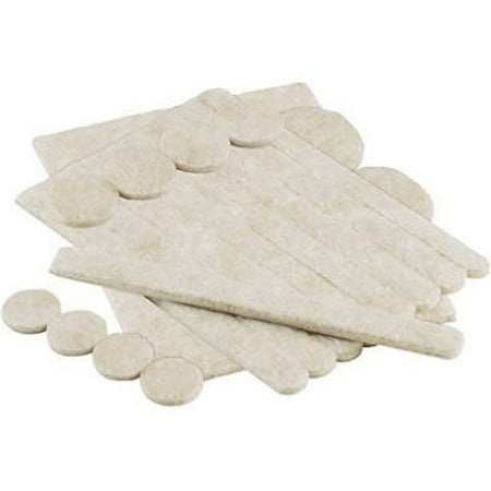 Shepherd Hardware 9947 Heavy Duty Self-Adhesive Felt Furniture Pads ...