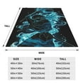 Demon Slayer Muichiro Mist Breathing Silhouette Fleece Blanket - 4 ...