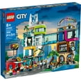 LEGO City Downtown 60380 Building Toy Set, Fun Playset with 14 ...