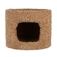 Classy Kitty Carpeted 1-Level 10.5" Cat Tree with Scratching Post ...