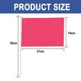 20Pcs Stick Flag Pennants Stick Flag Hand Held Small Flags Mini ...