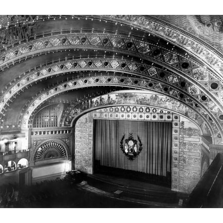 Chicago. The Chicago Auditorium History (24 x 18) | Walmart Canada