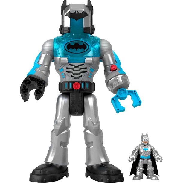 Fisher-Price Imaginext DC Super Friends Batman Toy Insider & Exo Suit ...