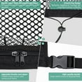 Car Ceiling Cargo Net Pocket, 31"x21" Adjustable Double-Layer Mesh SUV ...