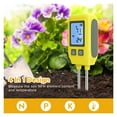Soil Analyser Meter Dual Needle Nitrogen Phosphorus Potassium Detector ...