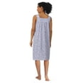 Aria Womens Sleeveless 100 Cotton Nightgown Sizes S 5x